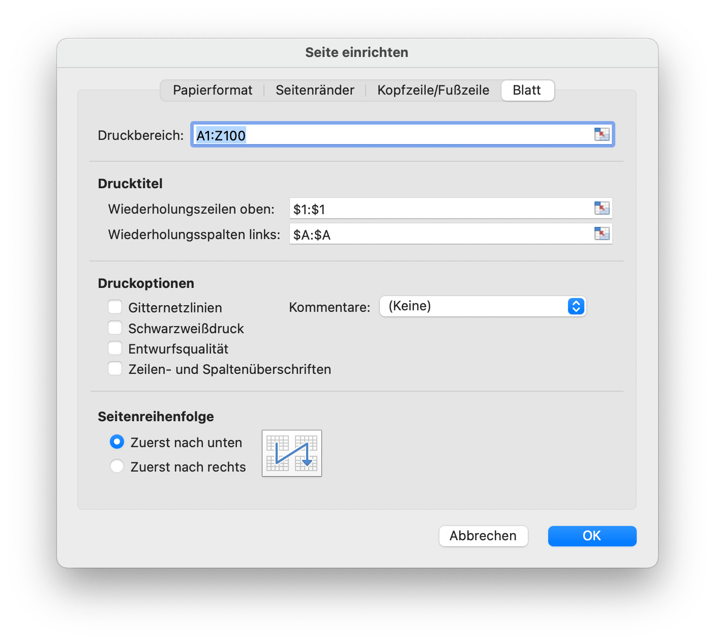 Arbeitsmappe · Excelize Dokument