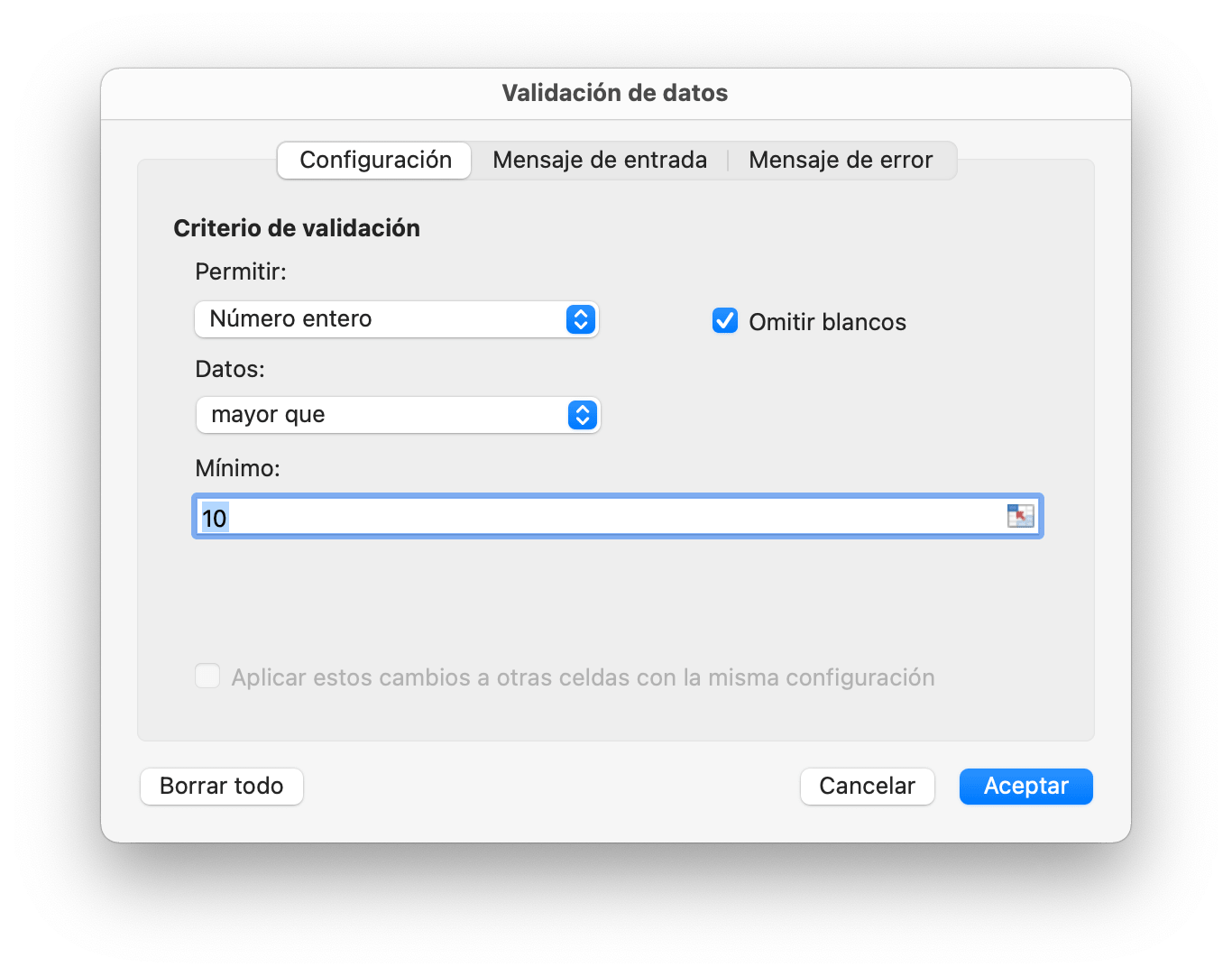 Datos · Excelize Documento