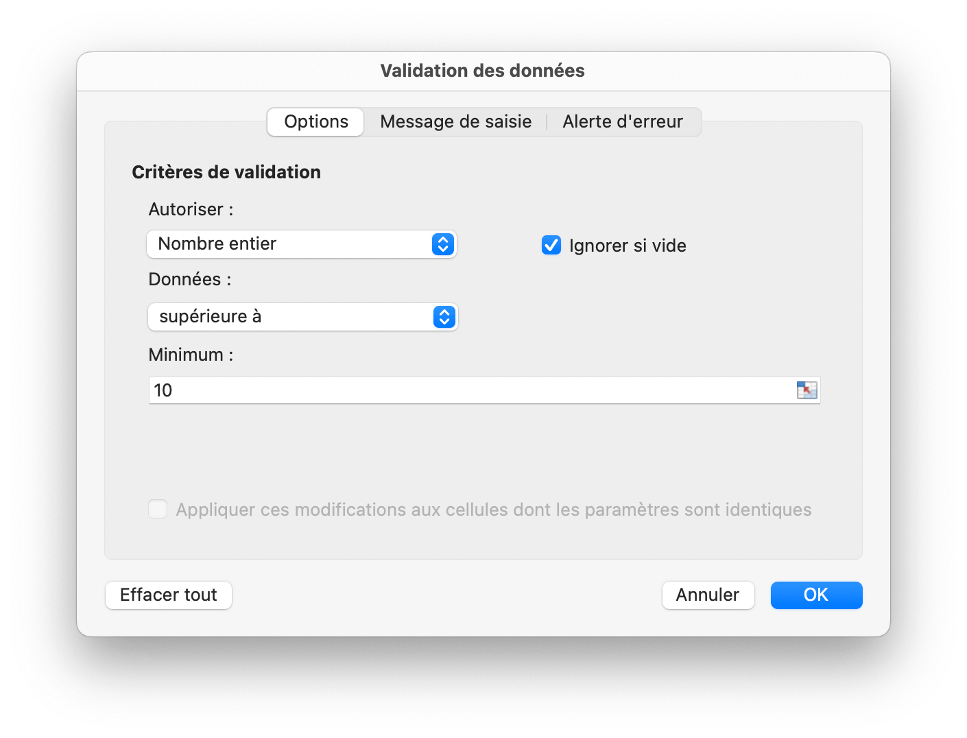 Données · Excelize Document